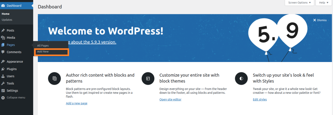 Cara Membuat Static Page Di Wordpress